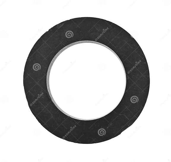 Ferrite ring stock photo. Image of inductor, macro, electrical - 199468232