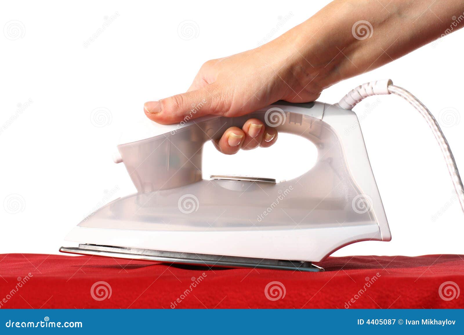 Ferro immagine stock. Immagine di strumento, bianco, apparecchio - 4405087