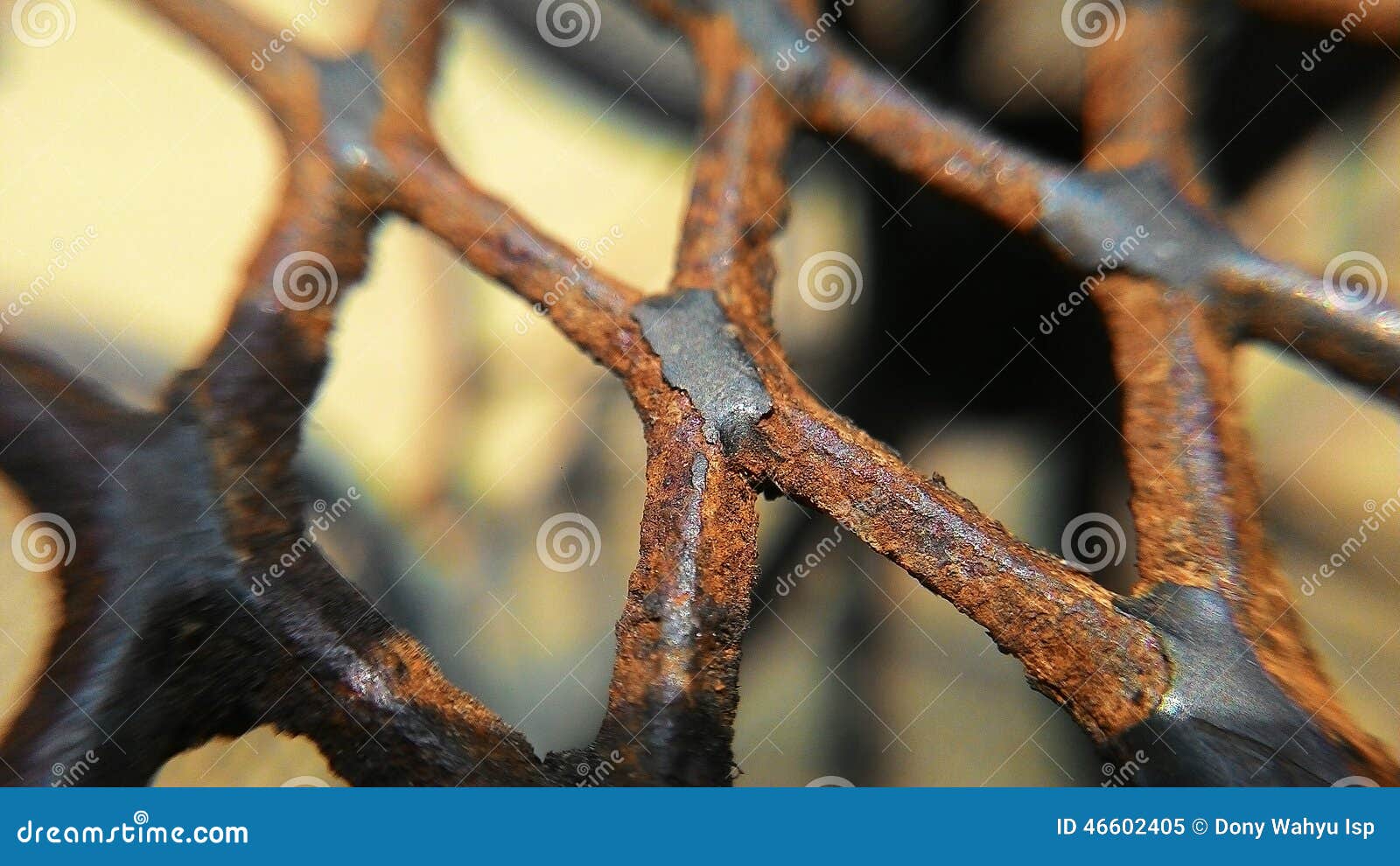 Ferro arrugginito immagine stock. Immagine di macro, acciaio - 46602405