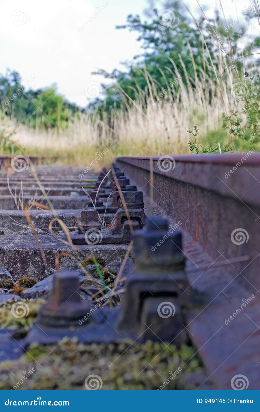 Ferrocarril viejo imagen de archivo. Imagen de recorrido - 949145