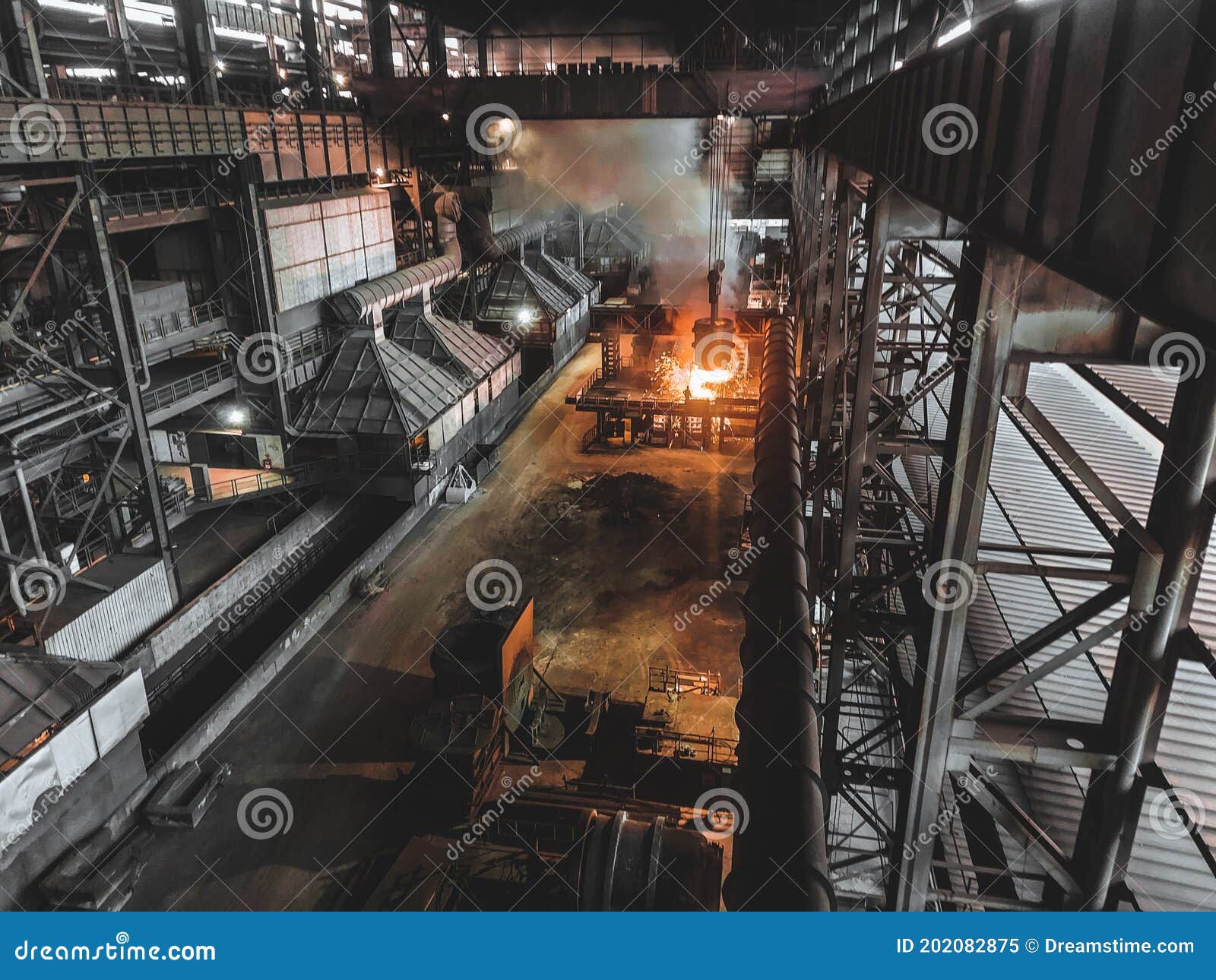 FerroNickel Processing Plant in SouthEast Asia Stock Image - Image of ...
