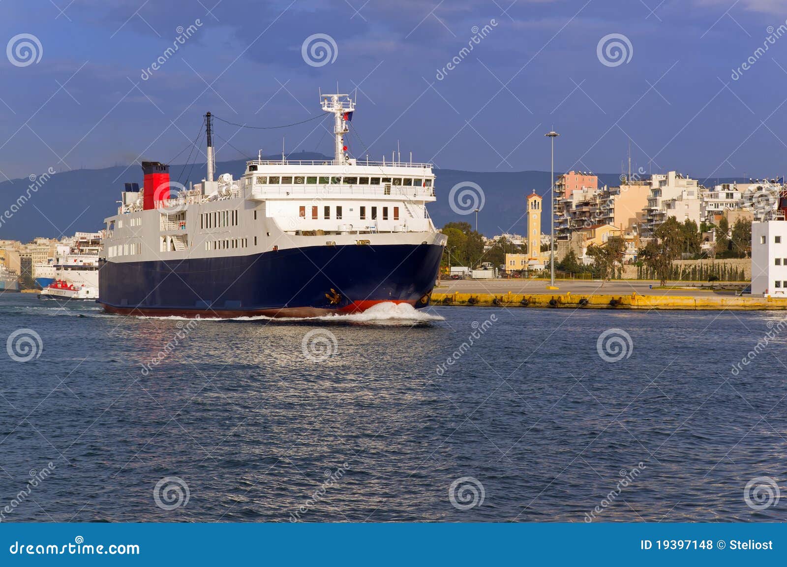 Ferry stock photo. Image of transport, modern, europe - 19397148