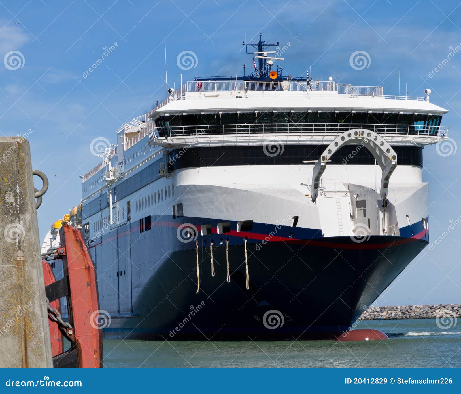 Ferry stock image. Image of travel, boat, ferry, water - 20412829