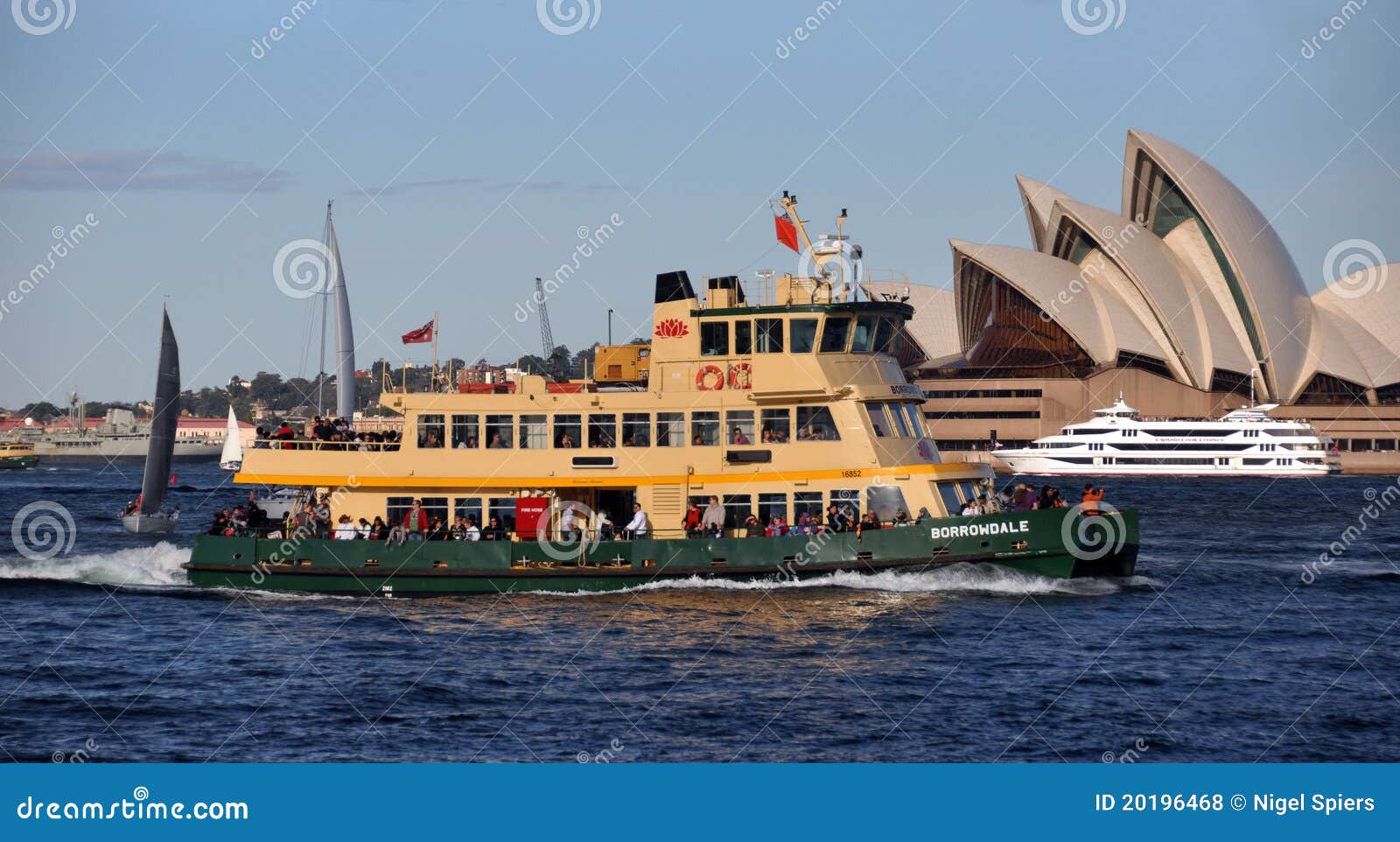Ferry-boat Australie De Port De Sydney Photo stock éditorial - Image du ...