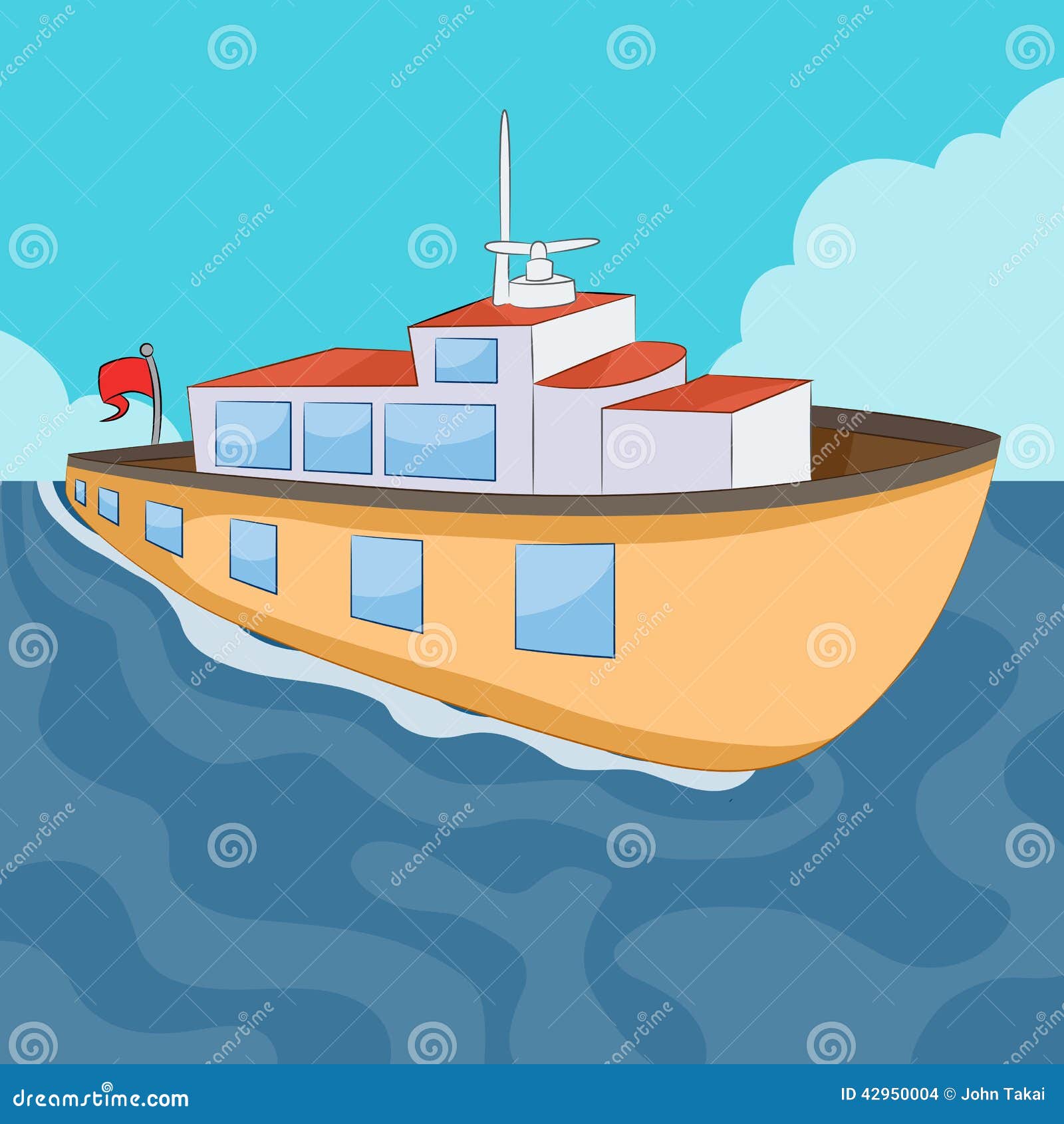 Ferry Stock Illustrations – 3,654 Ferry Stock Illustrations, Vectors ...