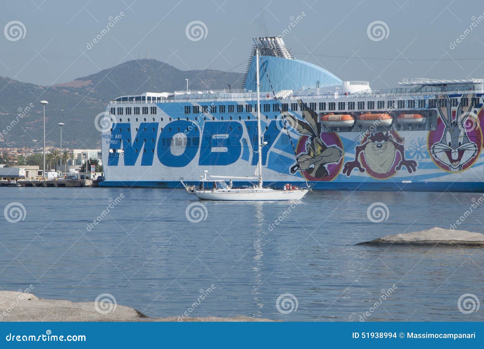 Ferry boat moby editorial stock image. Image of modern - 51938994