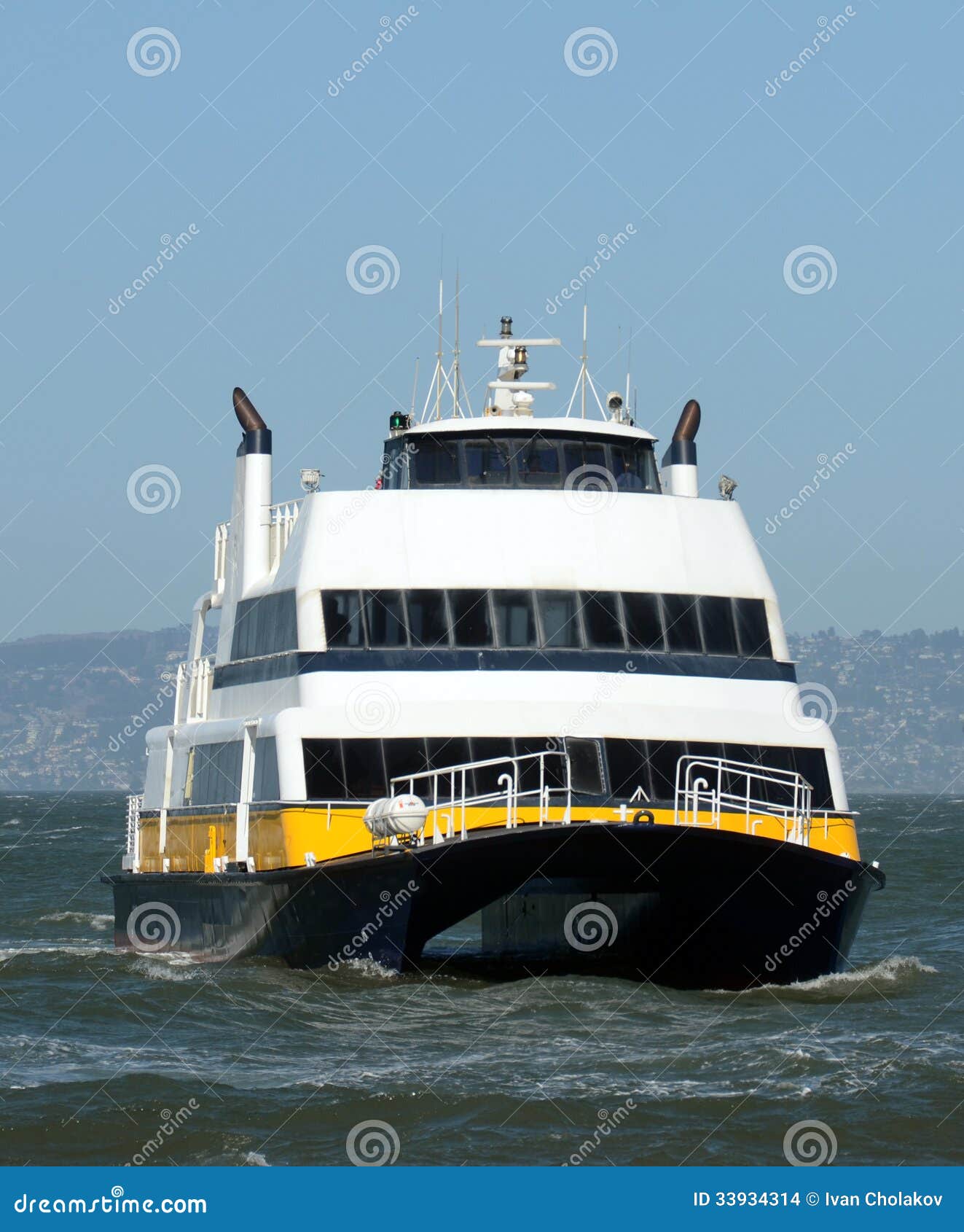 Ferry Boat in San Francisco Stock Photo - Image of travel, transport ...