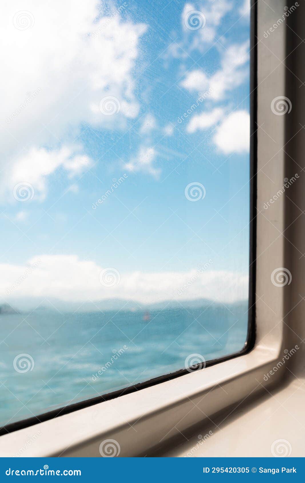 Ferry Boat Sea View in Hong Kong Stock Image - Image of outside, nature ...