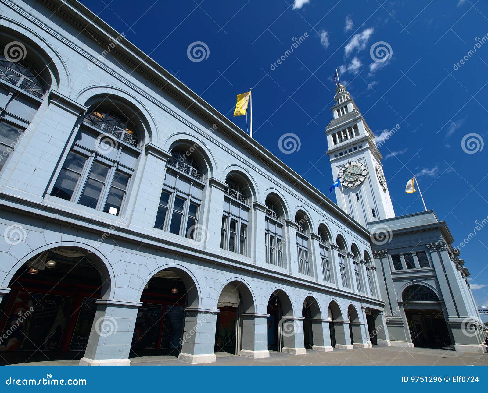 Ferry Building stock photo. Image of light, indigo, gallant - 9751296