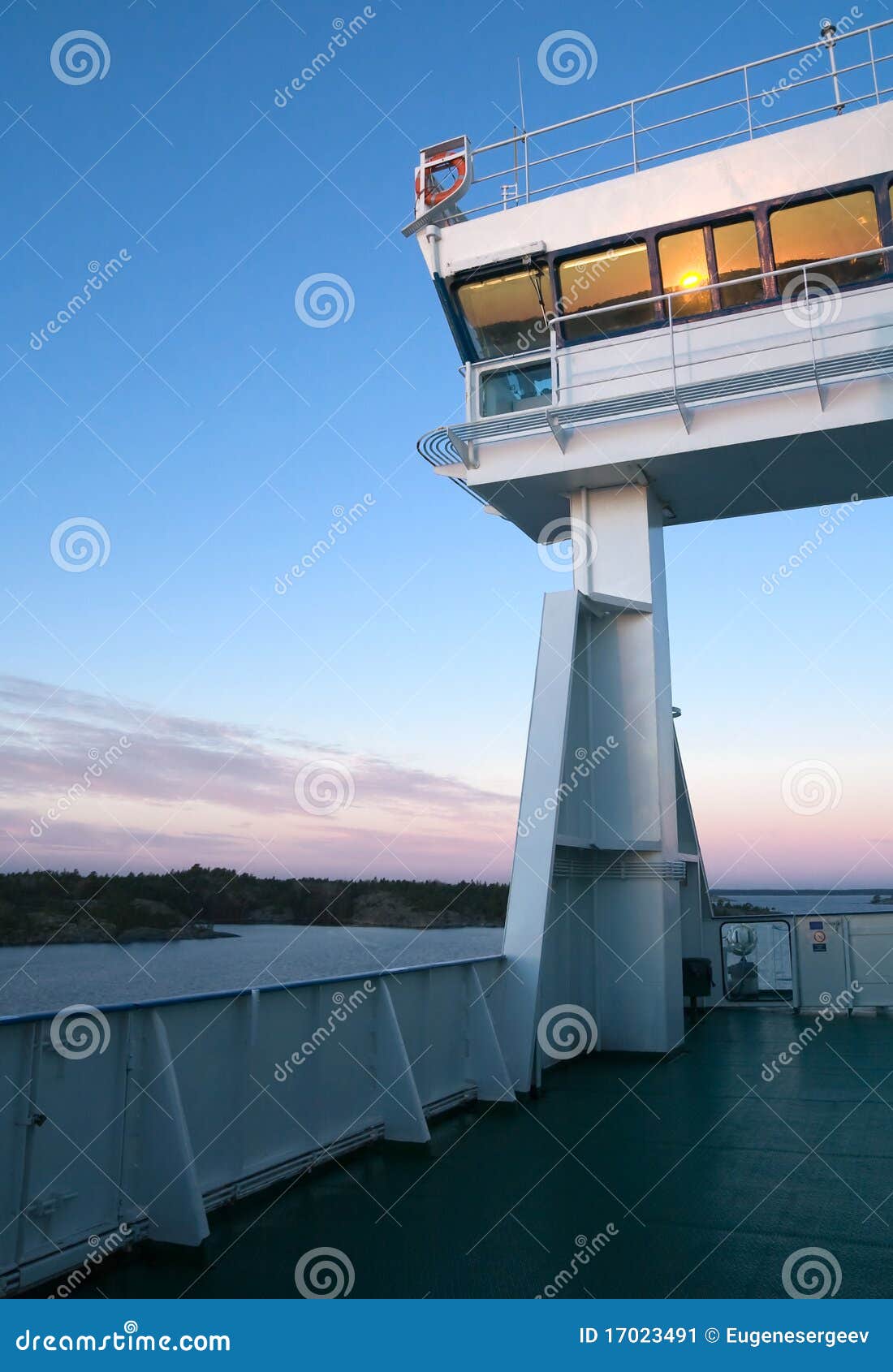 Ferry captain s bridge stock image. Image of glass, side - 17023491
