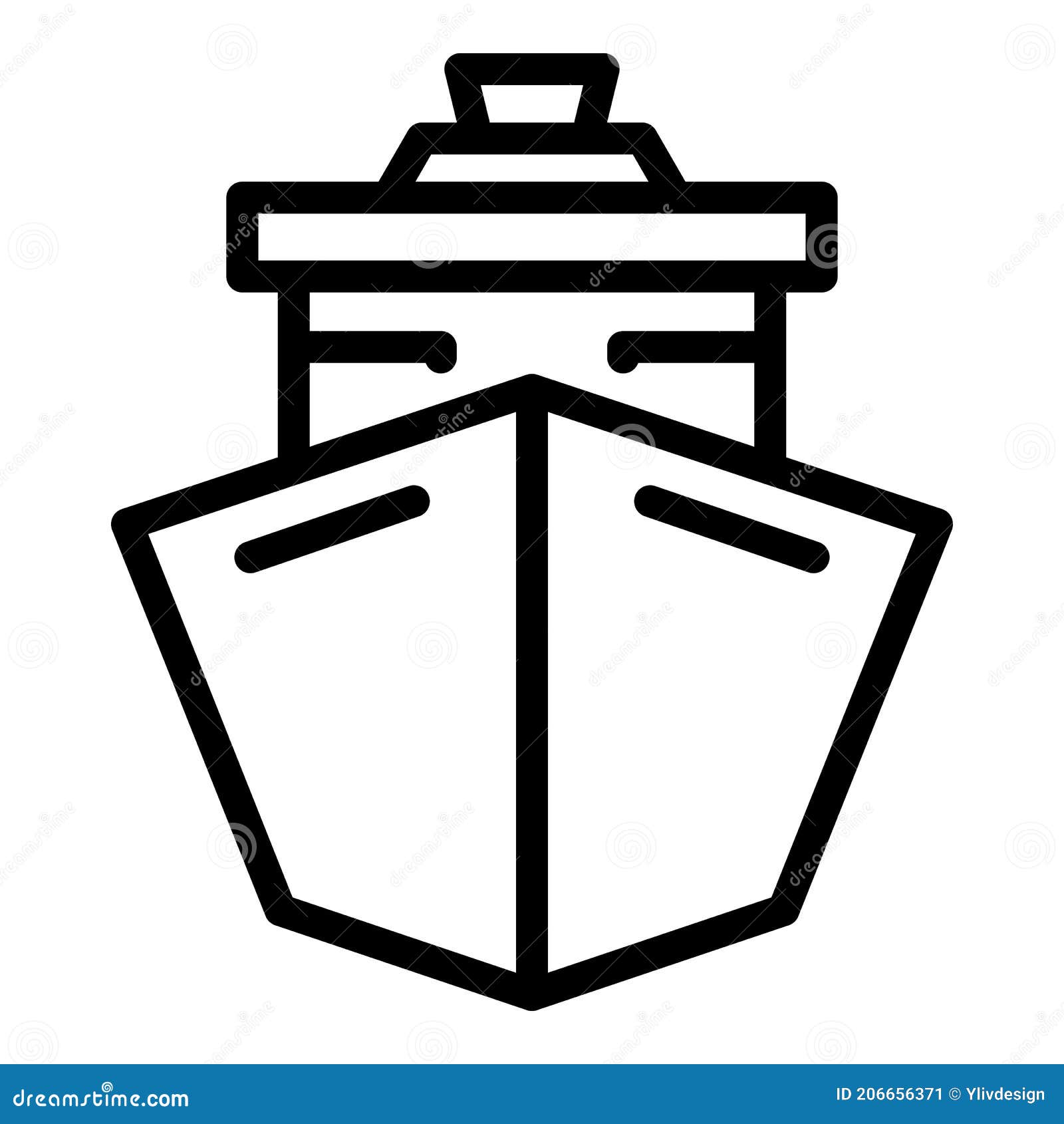 Seaway Icon, Cartoon Style | CartoonDealer.com #88041069