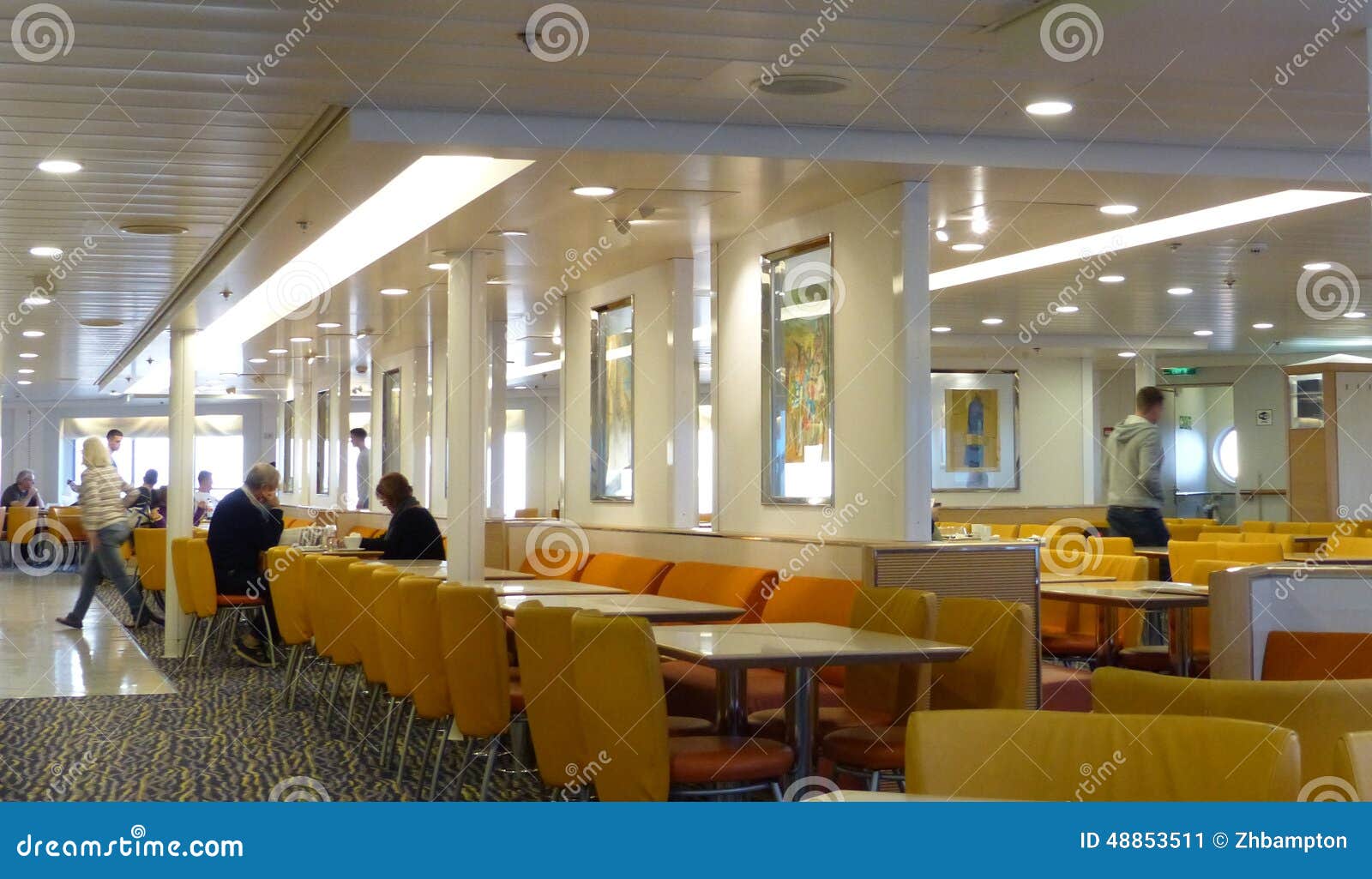 Ferry dining area editorial photo. Image of business - 48853511