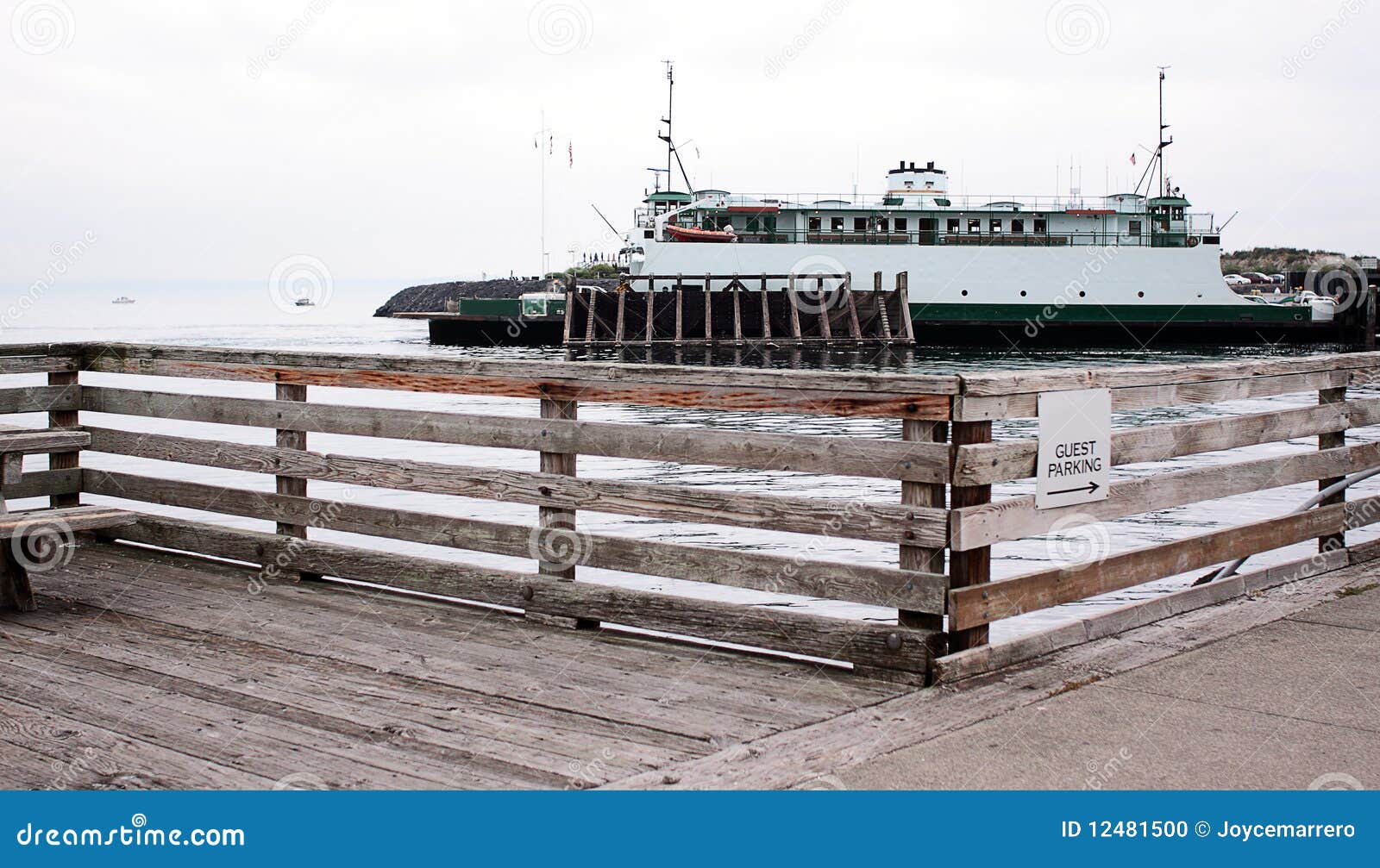 Ferry at Dock stock photo. Image of commute, tourism - 12481500