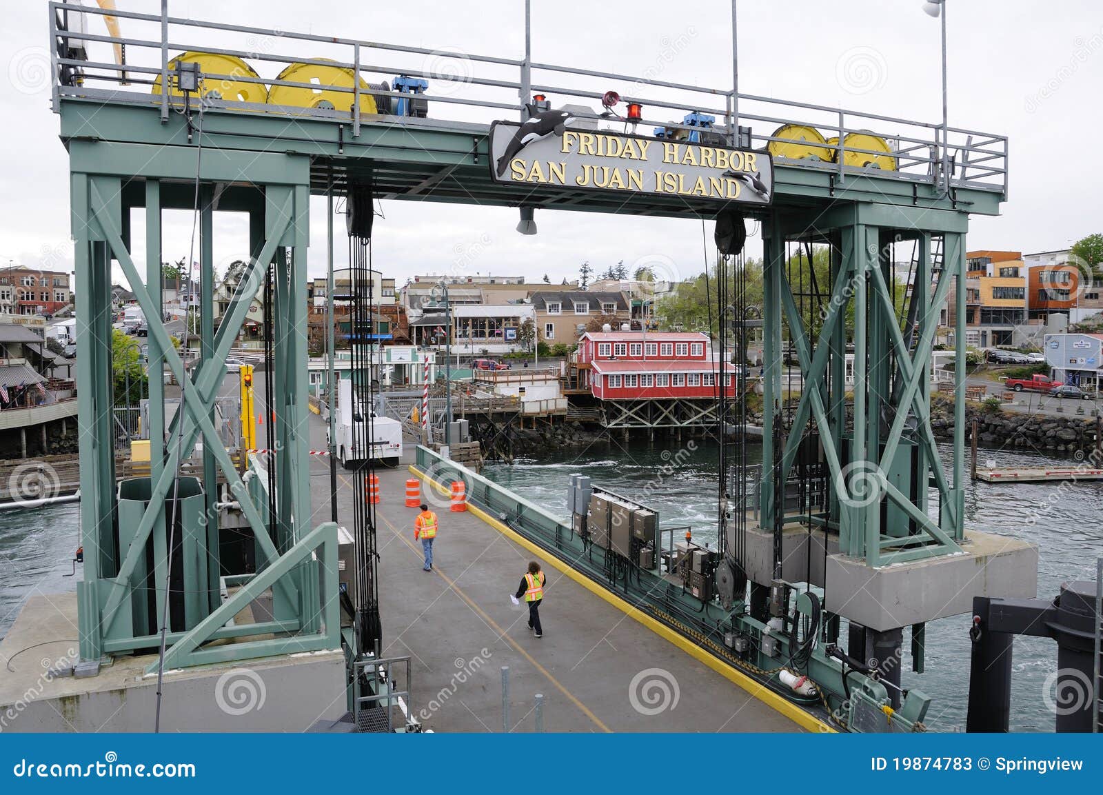 Ferry dock stock image. Image of travel, port, harbor - 19874783