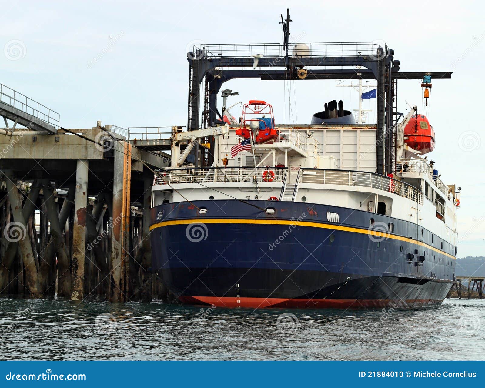 Ferry at the dock stock photo. Image of ferry, ocean - 21884010