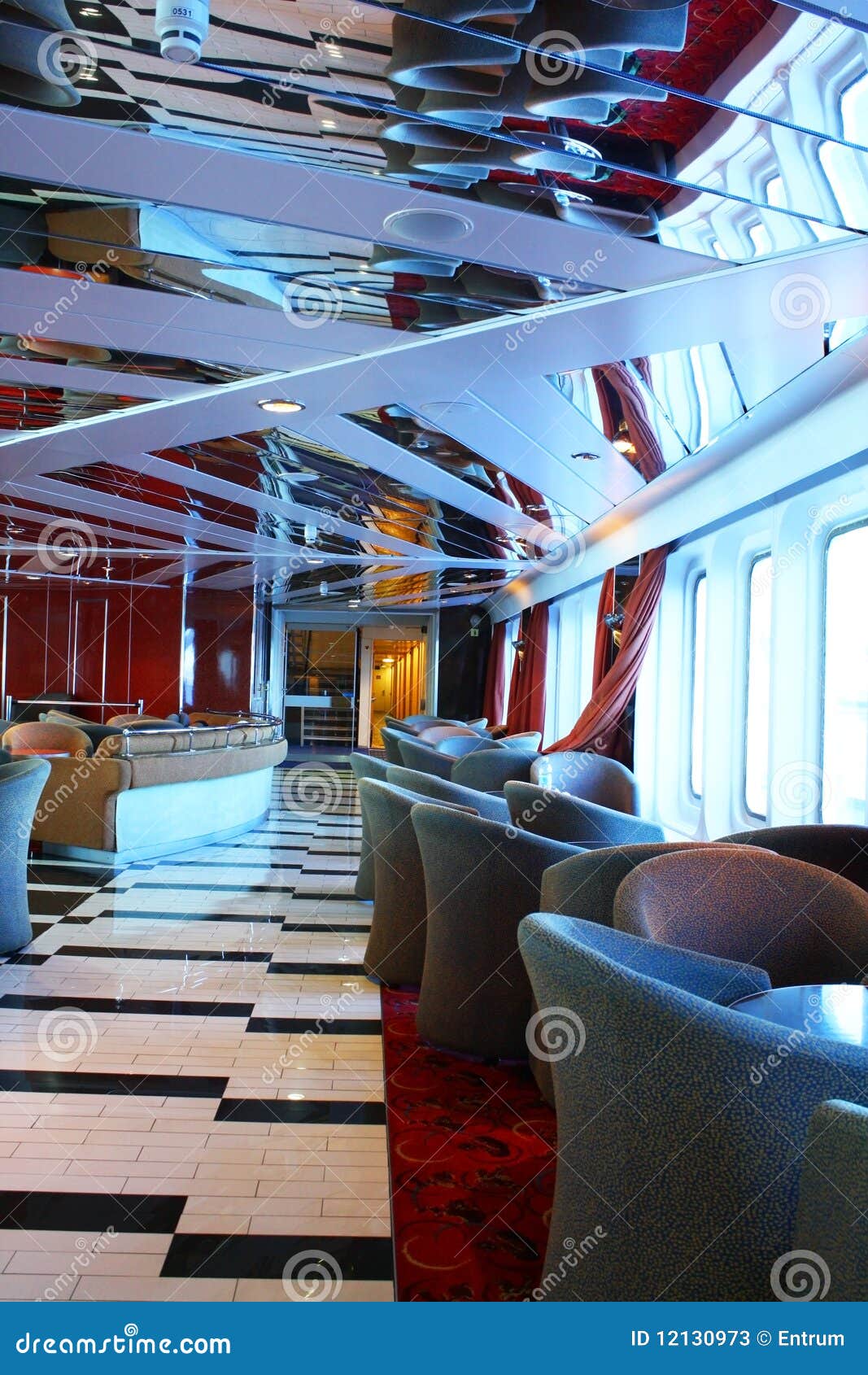 Ferry interior stock image. Image of cafeteria, lamp - 12130973