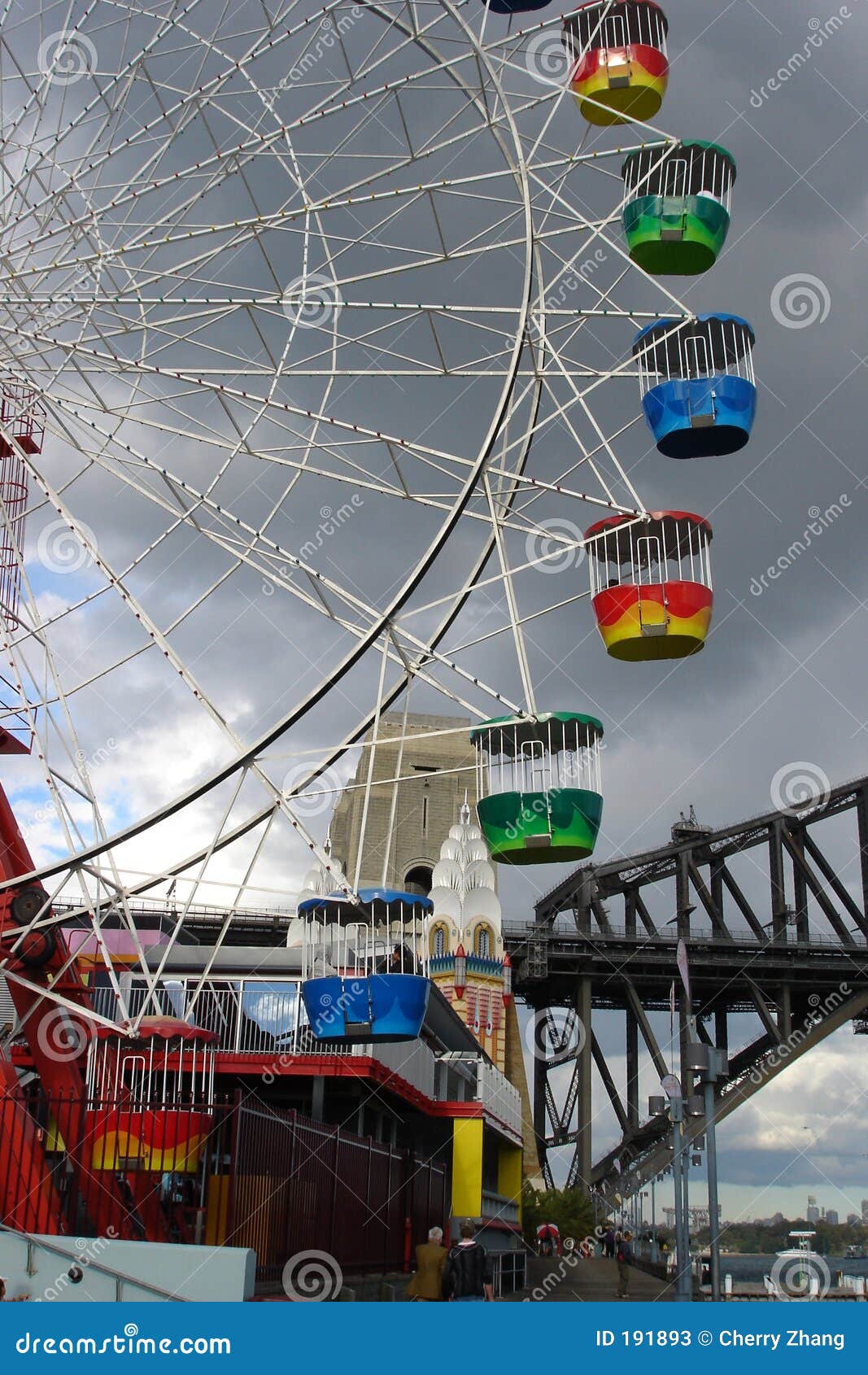 Ferry s wheel stock image. Image of sydney, park, bridge - 191893