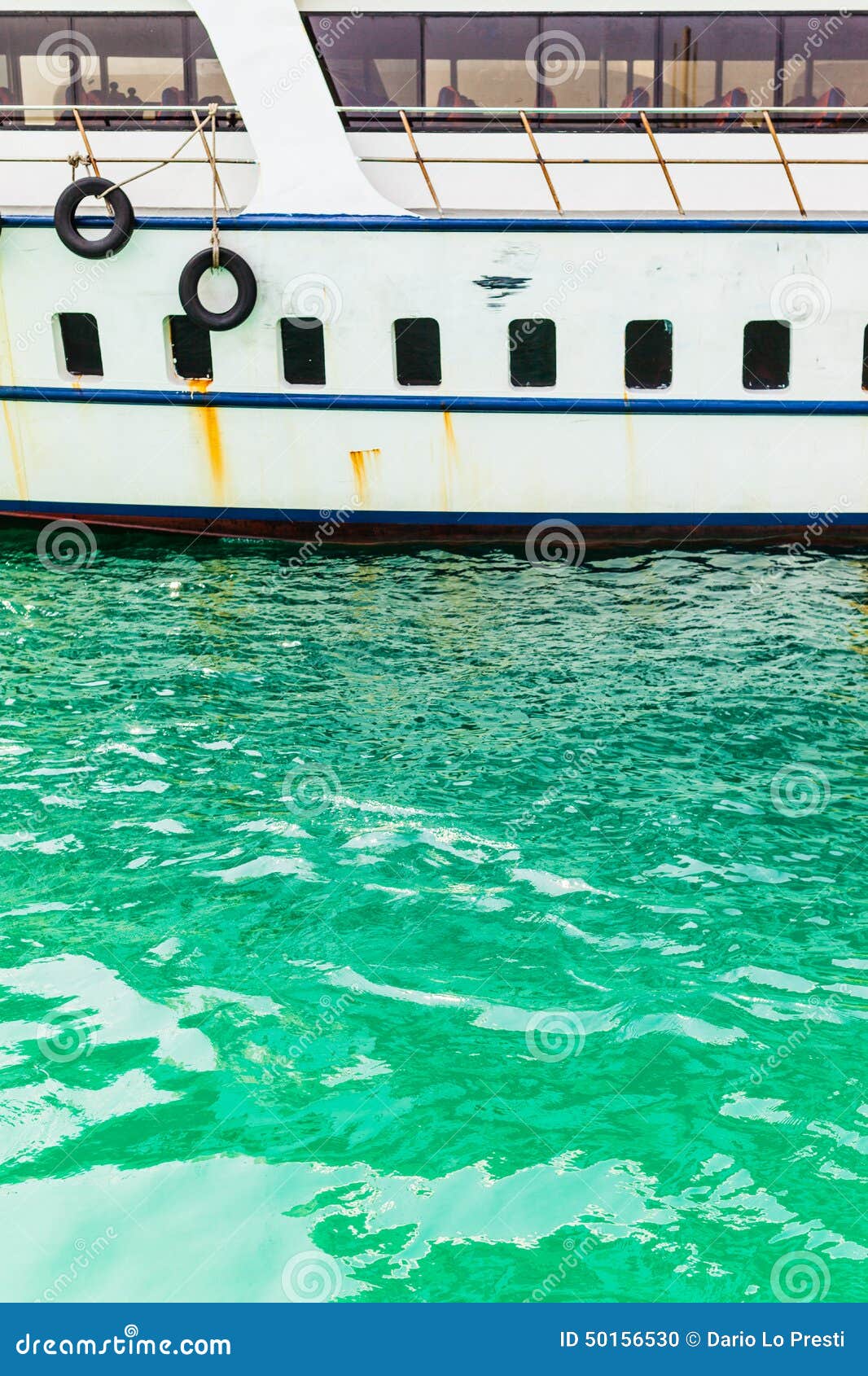 Ferry side vertical stock photo. Image of steel, close - 50156530