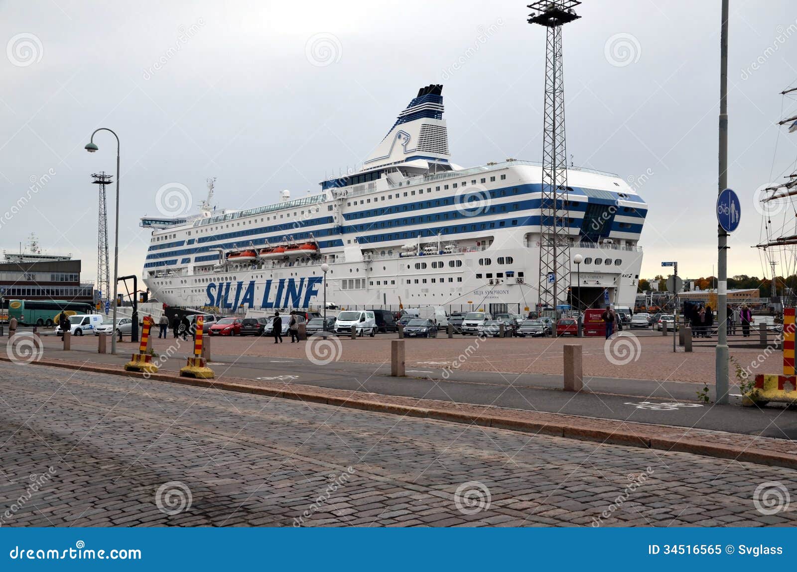 Ferry Silja Line in Finland Editorial Image - Image of transport ...