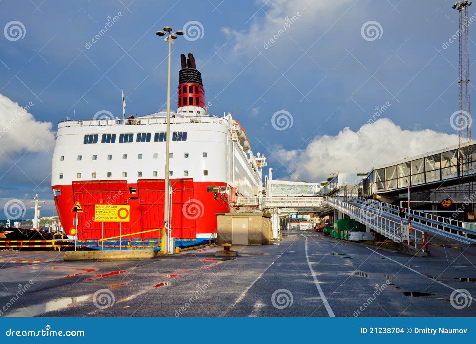 Ferry terminal stock photo. Image of nautical, road, blue - 21238704