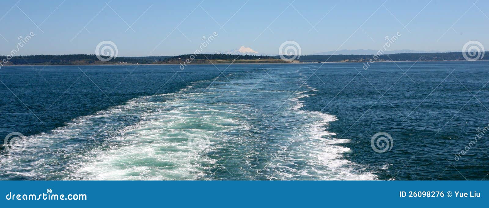 Ferry To Olympic National Park Stock Photo - Image of baker, washington ...