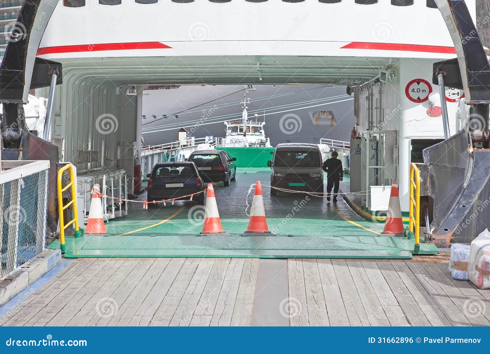 Ferry stock photo. Image of transport, stand, ship, large - 31662896