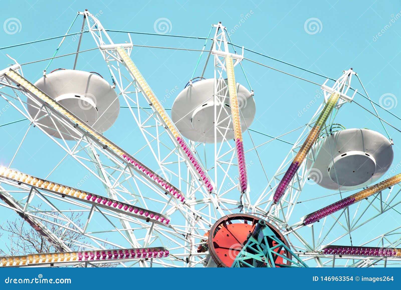 Ferry wheel stock photo. Image of attraction, ferris - 146963354