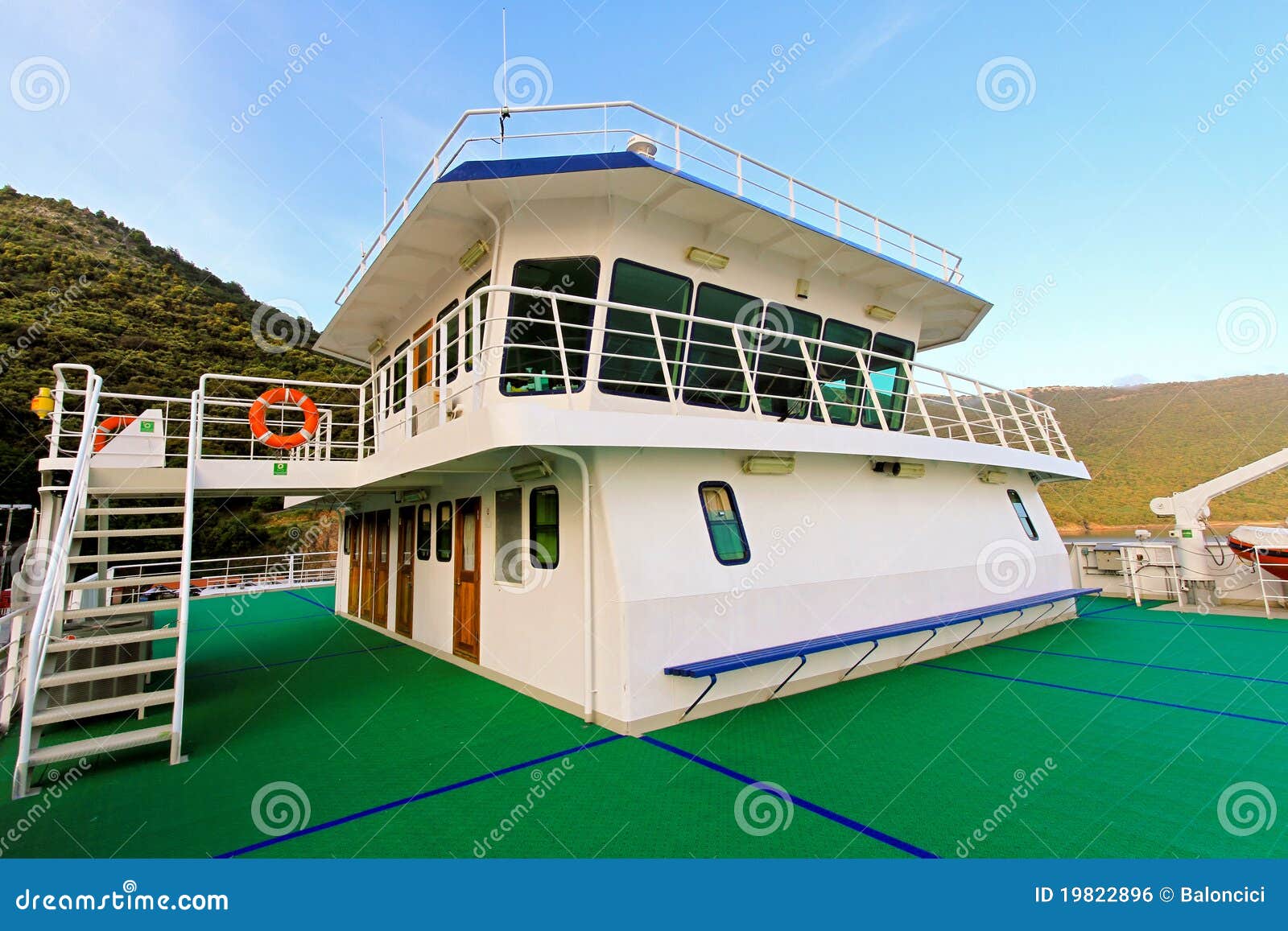 Ferry wheelhouse stock photo. Image of vessel, pilothouse - 19822896