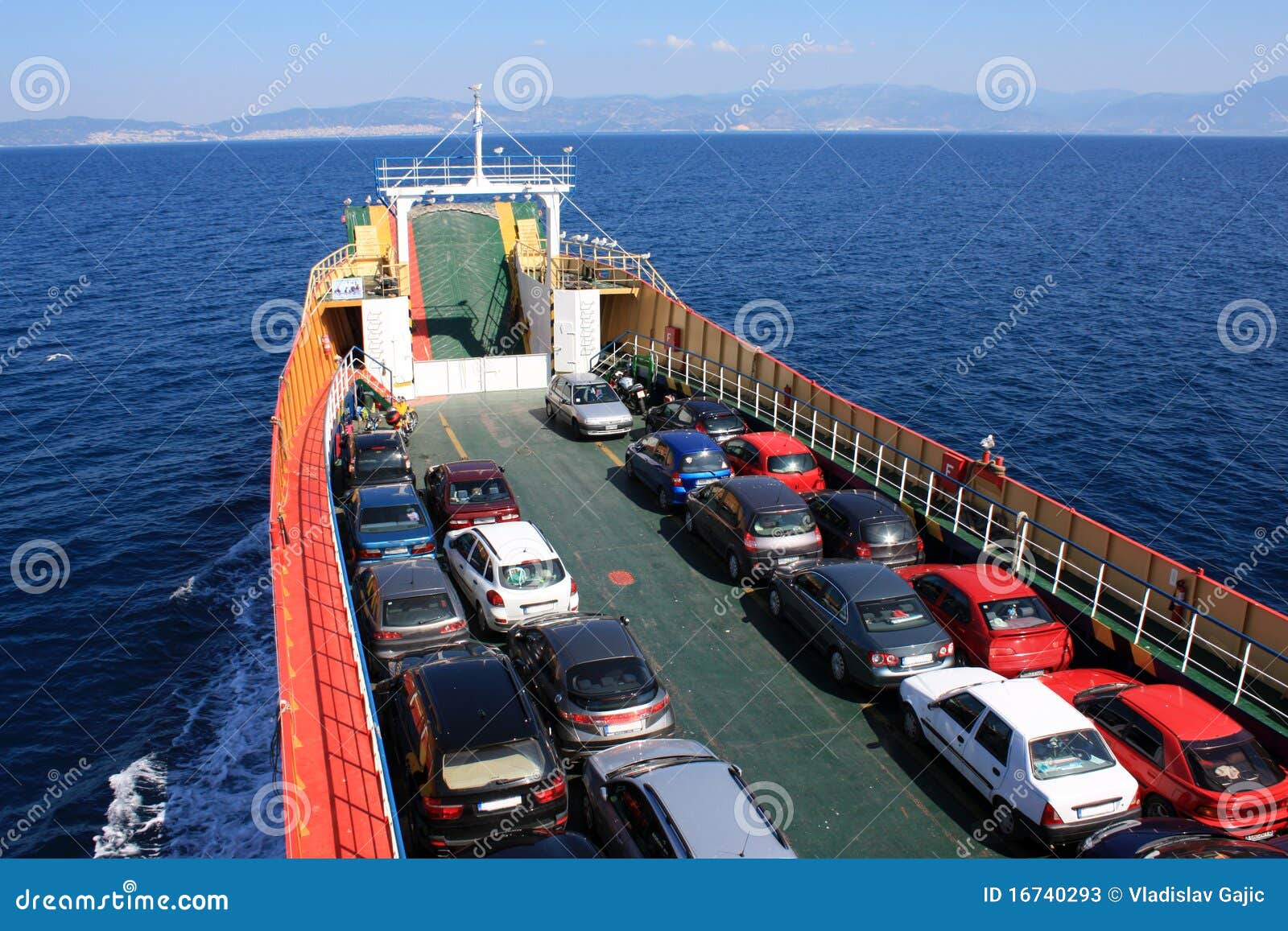 Ferryboat stock image. Image of harbour, harbor, sailing - 16740293