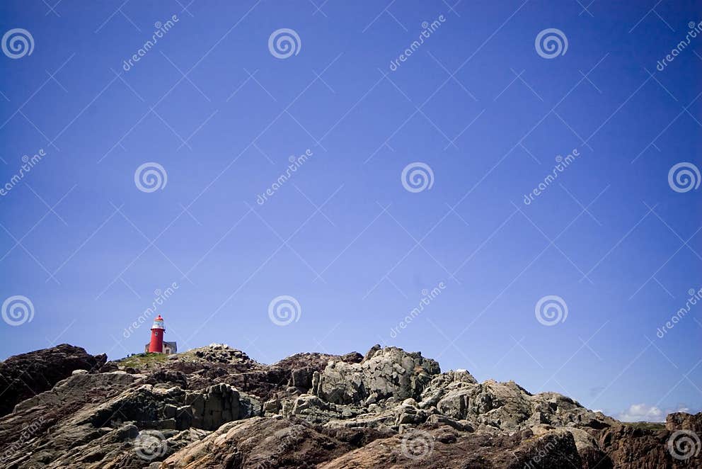 Ferryland Lighthouse stock photo. Image of safety, happy - 3132064