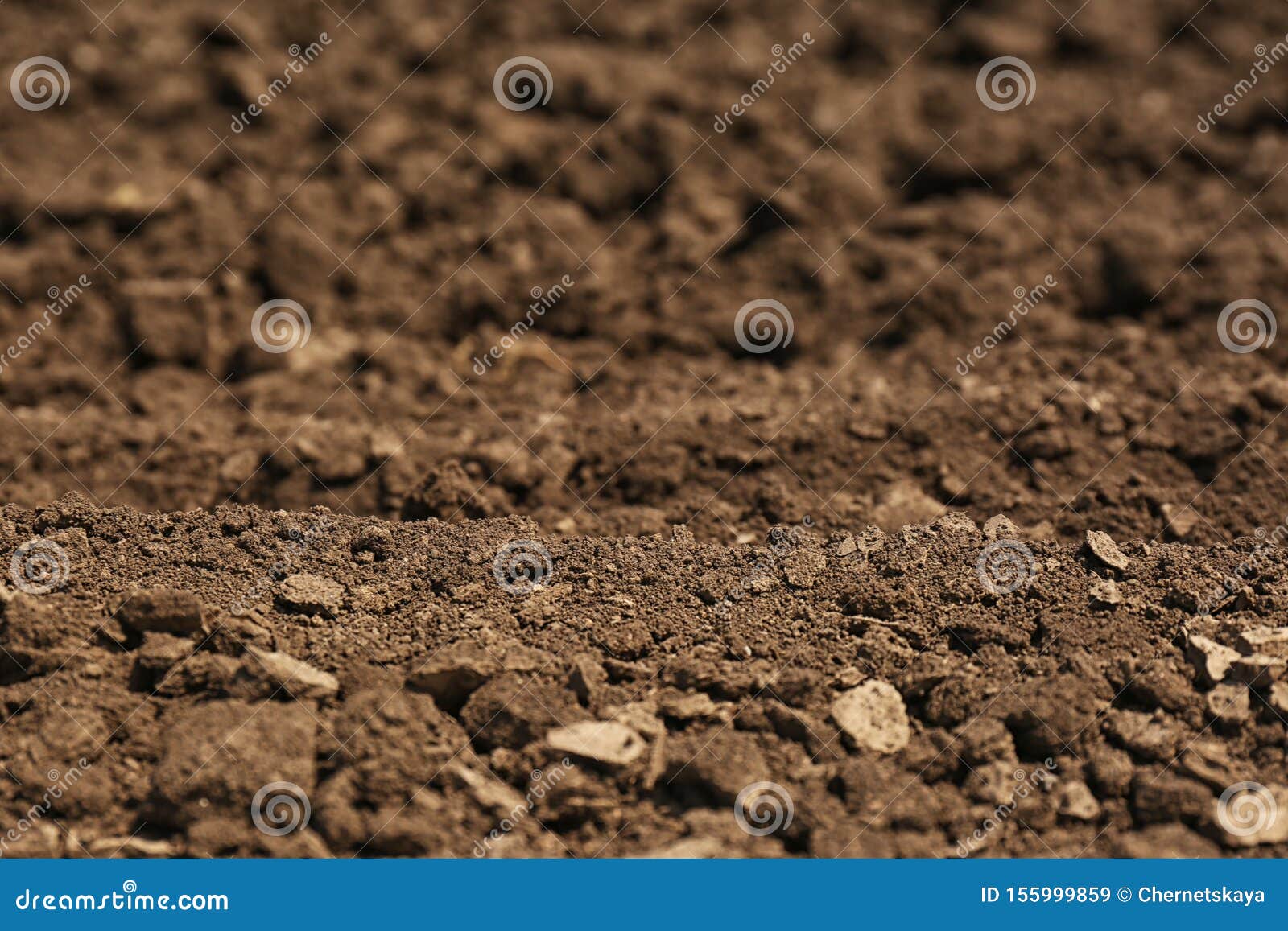 Fertile Ground Surface on Day As Background Stock Image - Image of dust ...