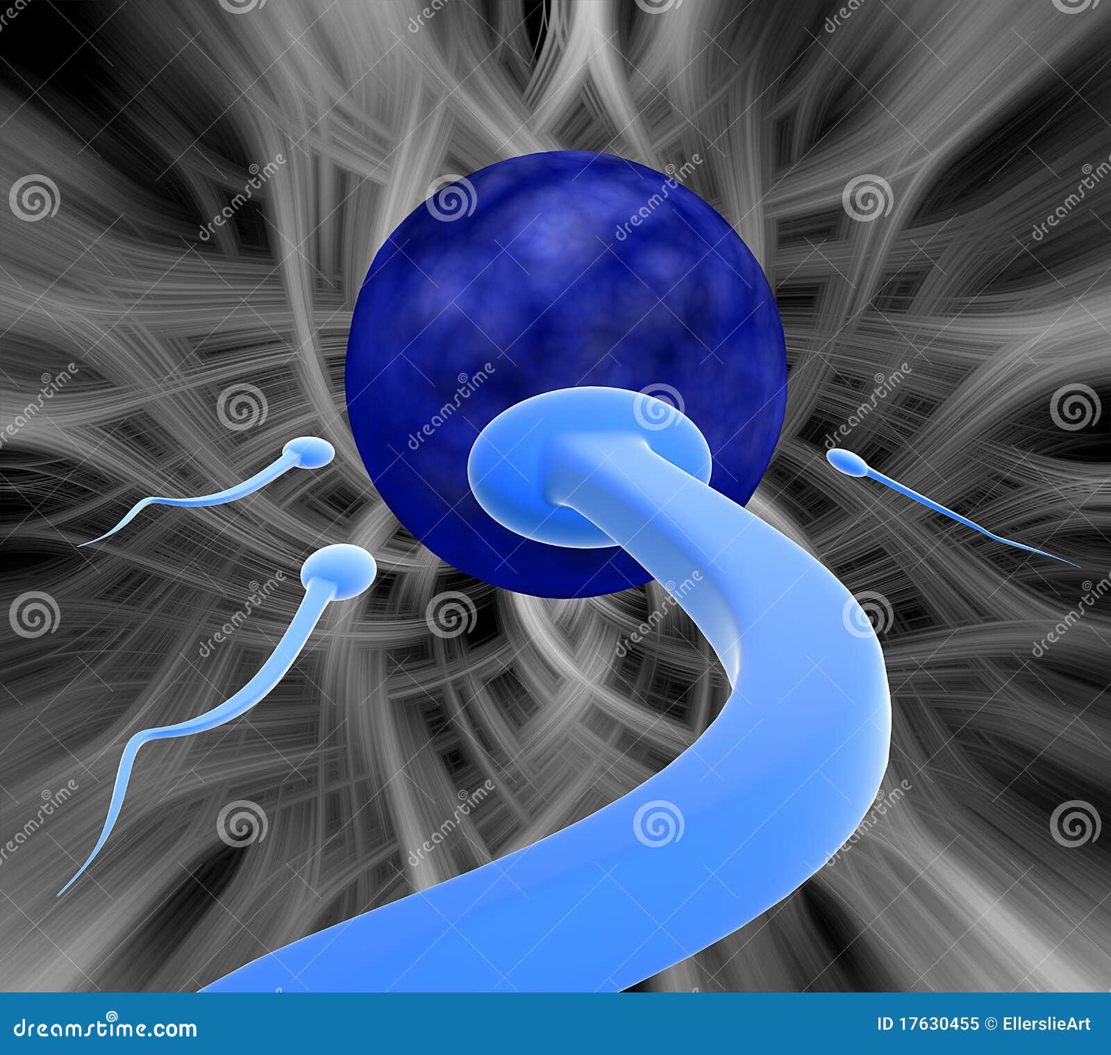 Fertilization stock illustration. Illustration of science - 17630455