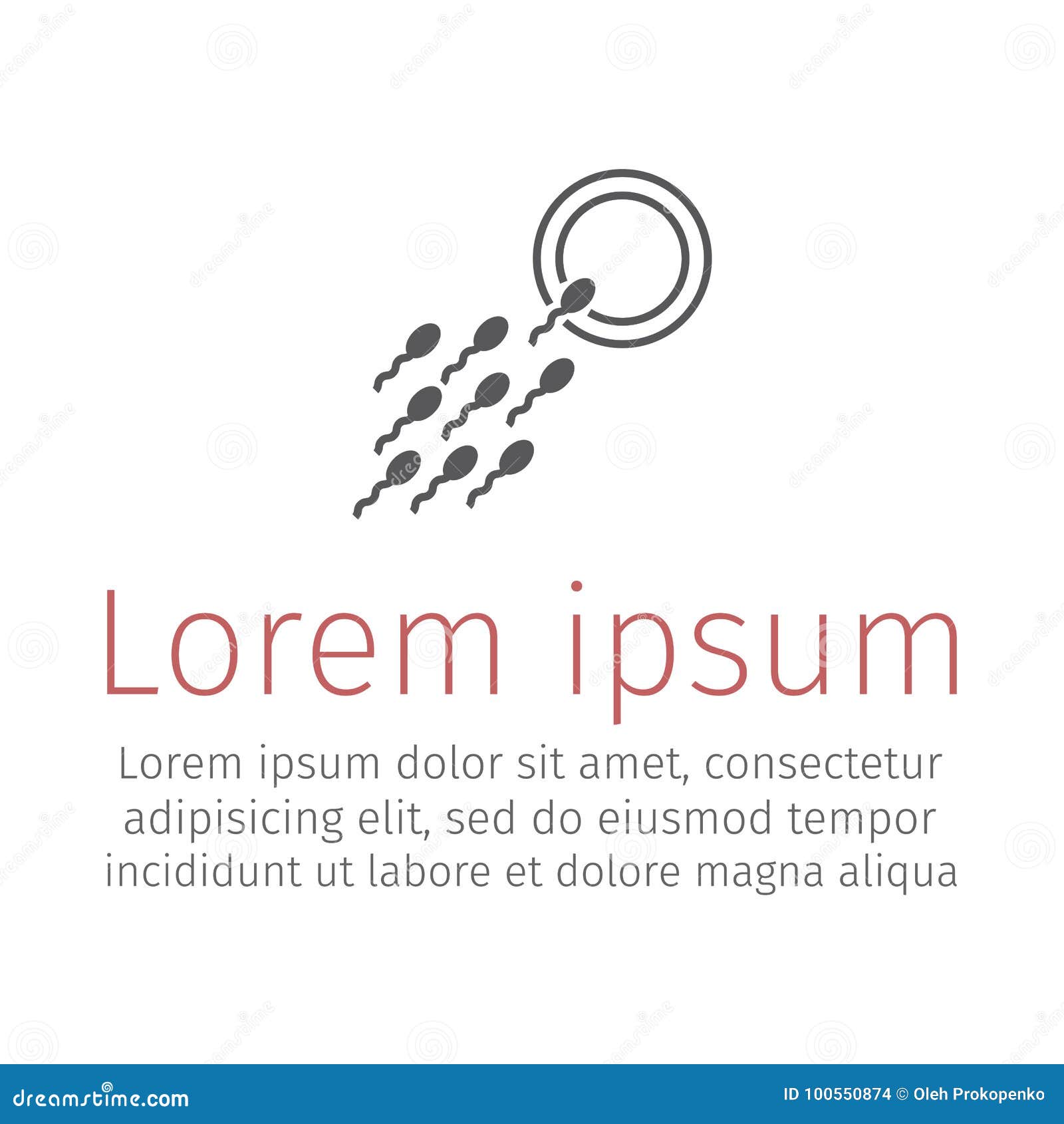 Fertilization Icon Vector. stock vector. Illustration of pregnancy ...