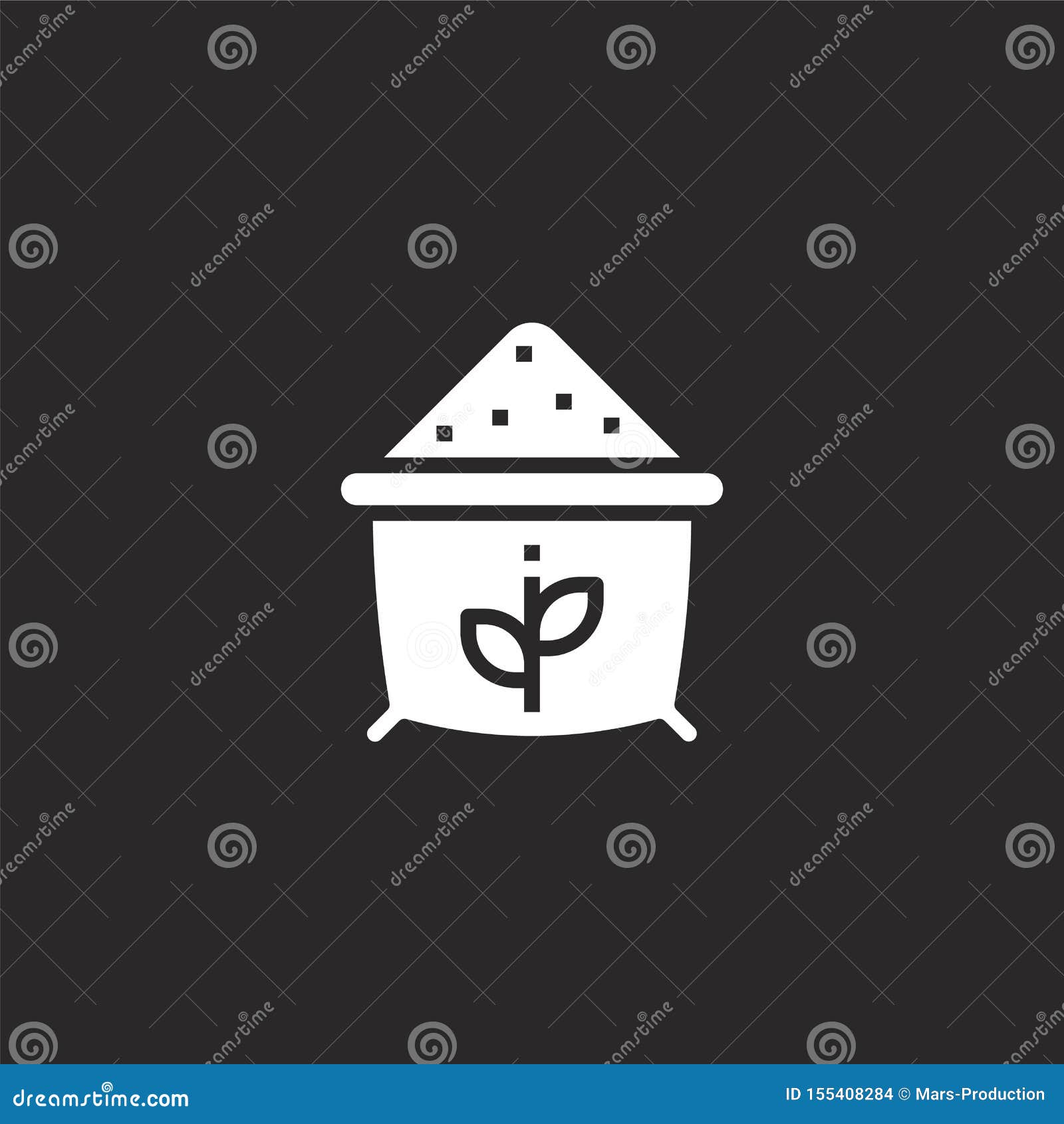 Fertilizer Icon. Filled Fertilizer Icon for Website Design and Mobile ...
