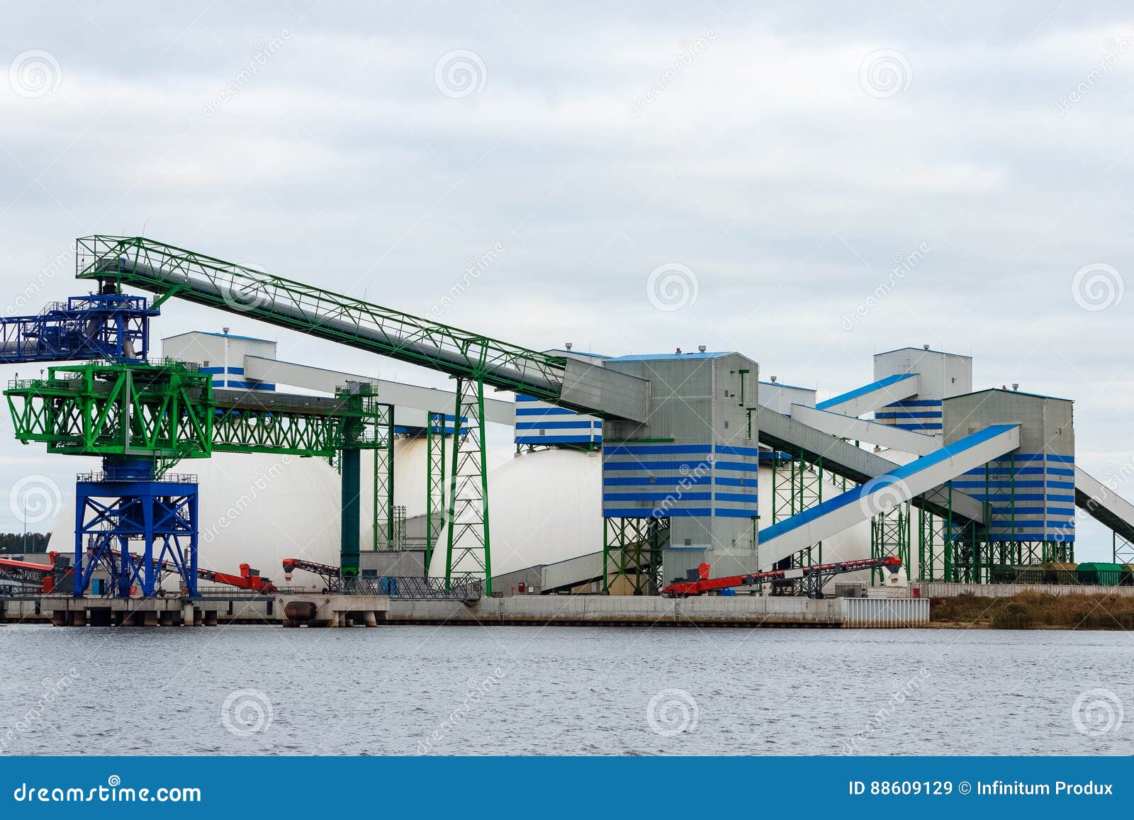 Fertilizer terminal stock image. Image of europe, shipping - 88609129