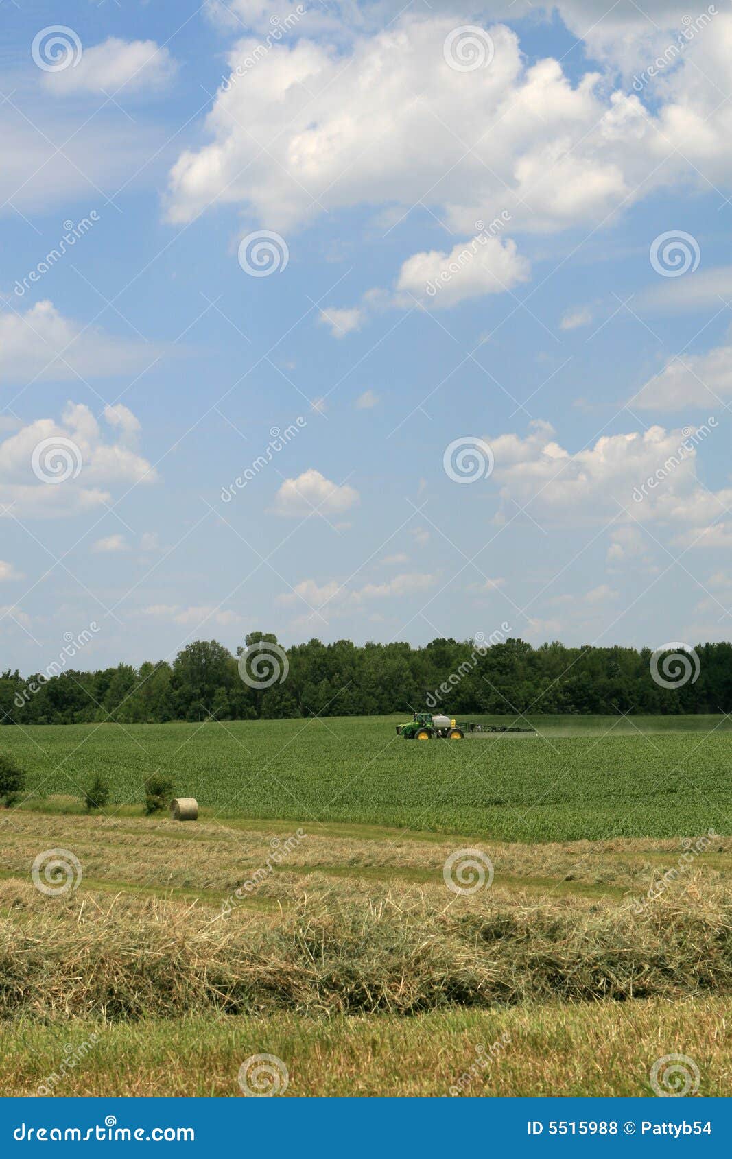 Fertilizing the Fields stock photo. Image of lenawee, american - 5515988