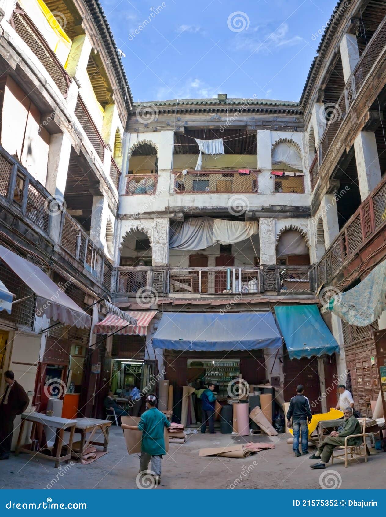 Fes old town - Morocco editorial photography. Image of arabic - 21575352