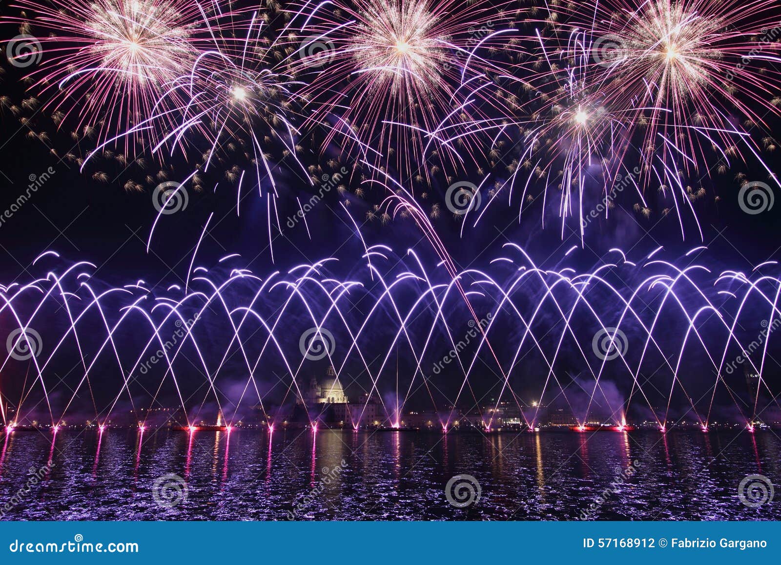 Festa del Redentore stock photo. Image of italian, canal - 57168912