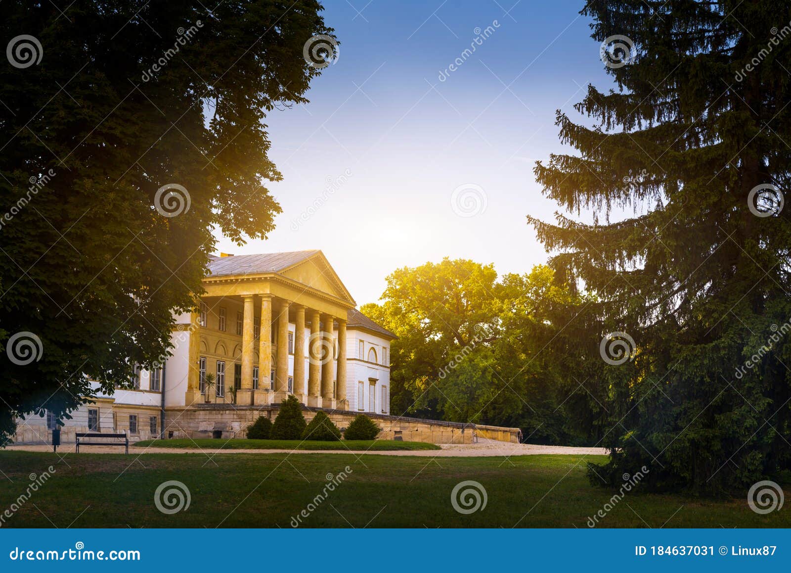 Festetics Castle, Deg , Hungary Stock Image - Image of architecture ...