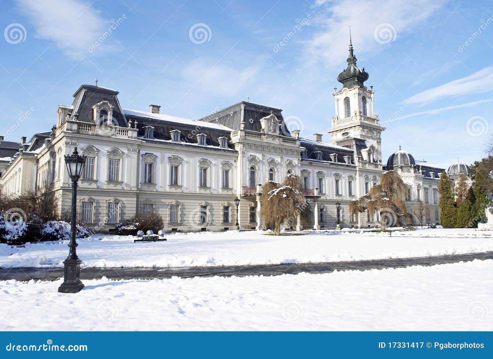 Festetics Castle in Keszthely, Hungary Stock Image - Image of hungary ...