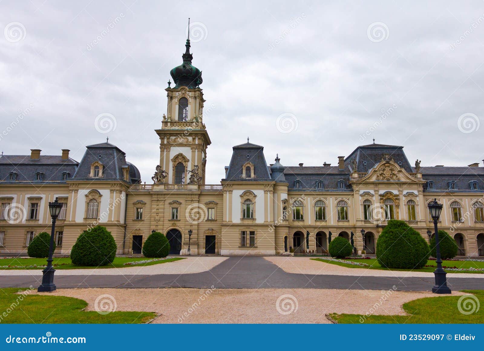 Festetics Palace stock image. Image of eastern, castle - 23529097