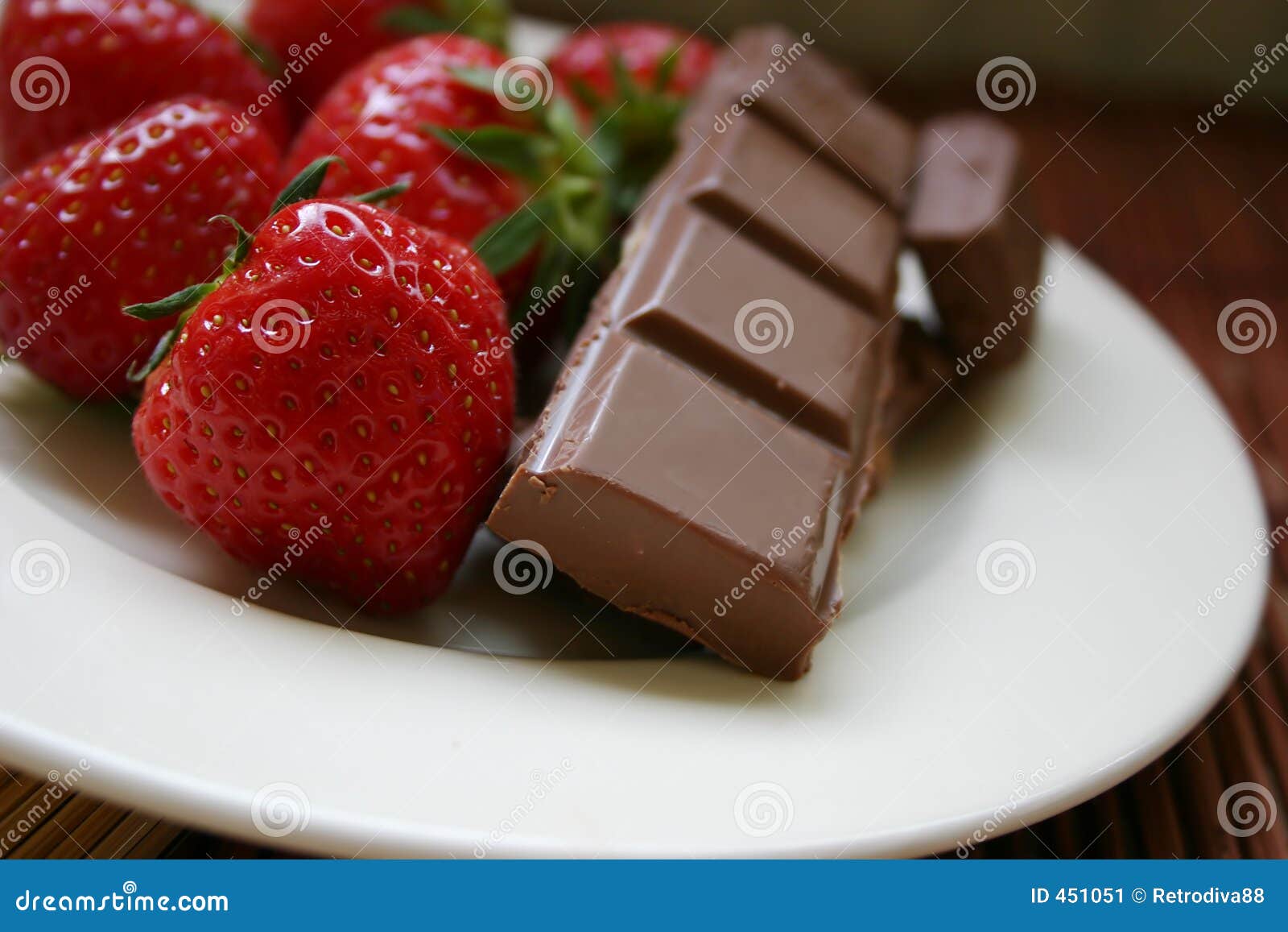 Festin De Fraise Et De Chocolat Image stock - Image du chocolat, fraise ...