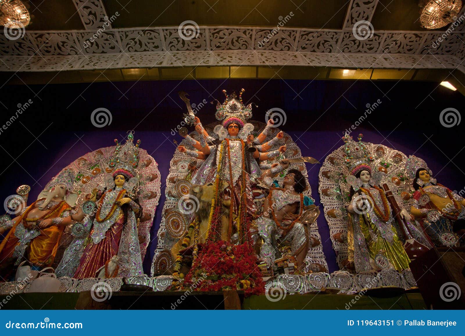 Festival of Bengal editorial photo. Image of holy, durga - 119643151