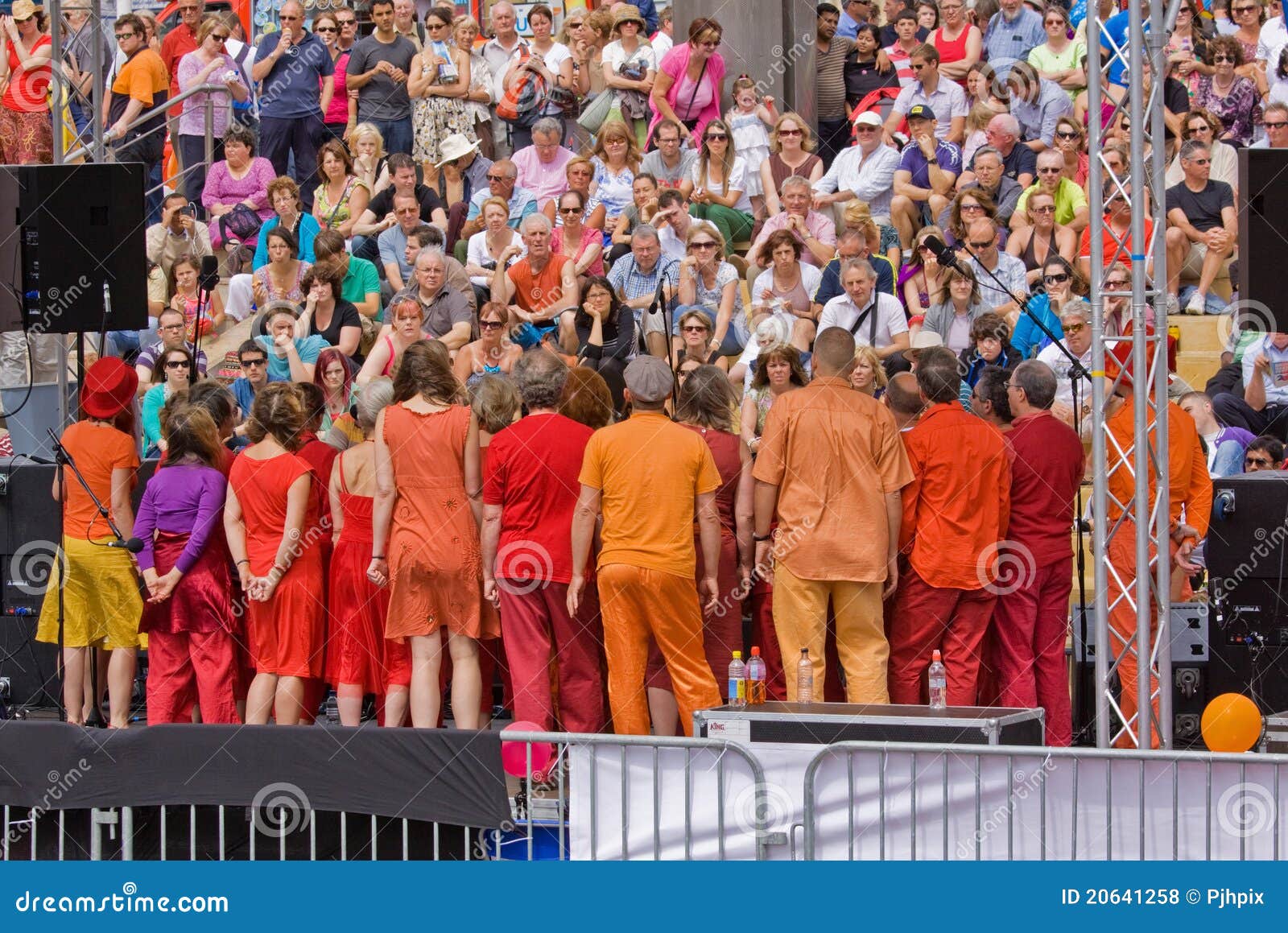 Festival Choir editorial stock photo. Image of bristol - 20641258