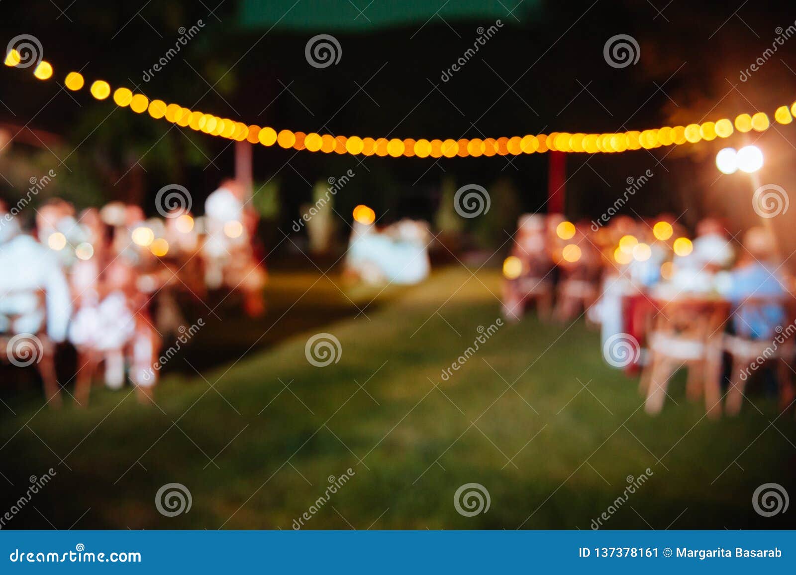Festival Event Party Blurred Background Stock Image - Image of dark ...