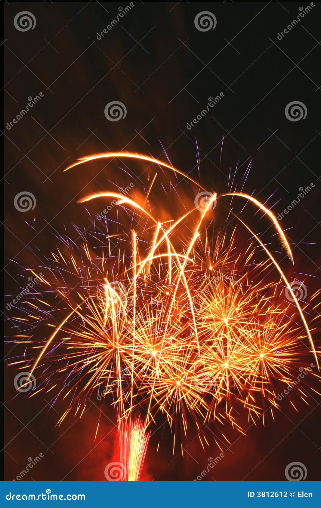 Festival of fireworks stock photo. Image of abstract, happy - 3812612