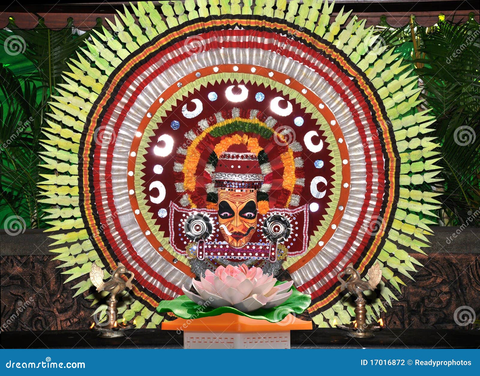 Festival flower decoration stock photo. Image of design - 17016872