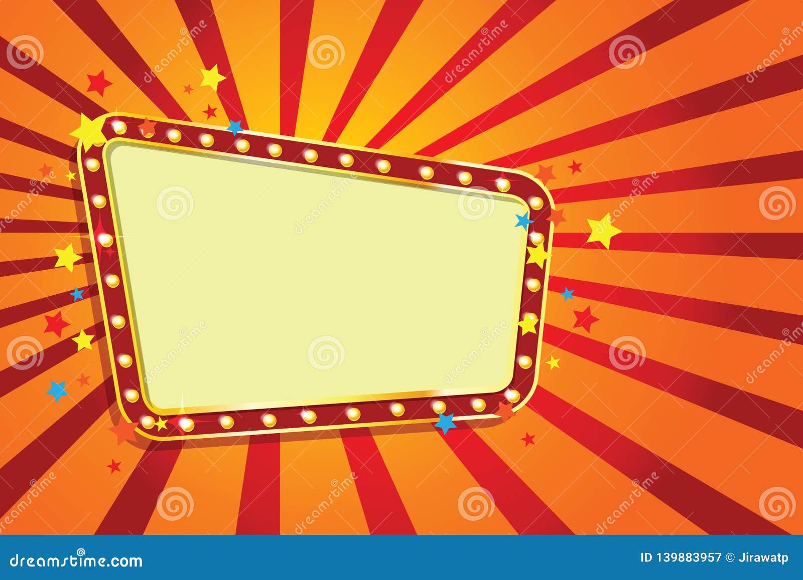 Frame, Festival Style, Illustration for Designers, Banners, Posters ...