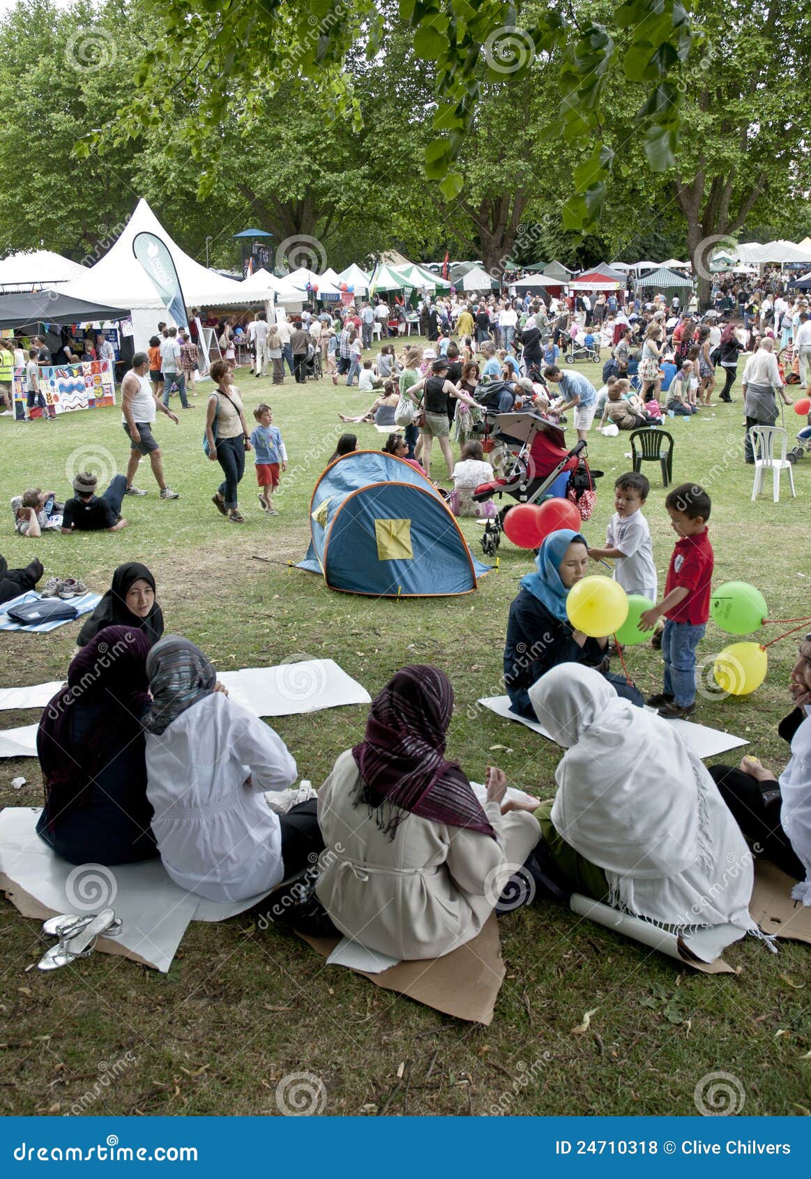 Festival Goers at the Exeter Respect Festival Editorial Stock Photo ...