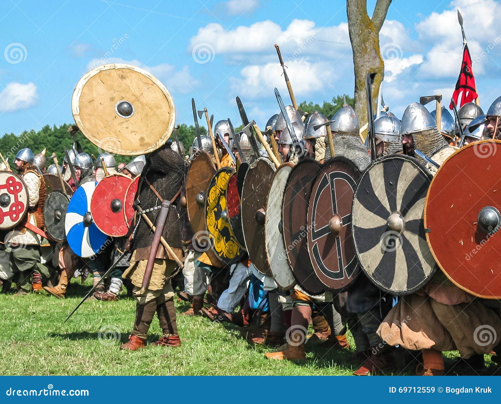 Festival of Historical Reconstruction of Vikings Editorial Stock Image ...